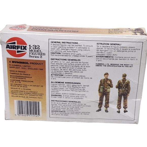 Airfix | Toys | New In Box Airfix Model Figured 32 Scale British ...